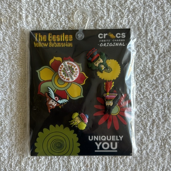 CROCS | Accessories | Crocs The Beatles Yellow Submarine Jibbitz Charms ...